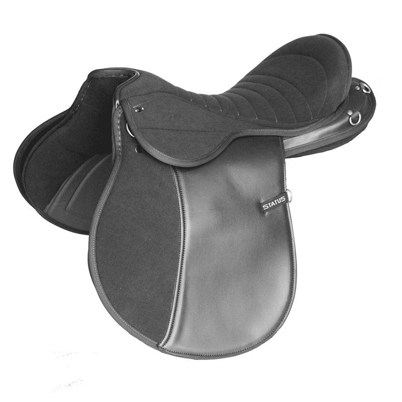 Status Endurance Saddle Black 18" – Horseuae